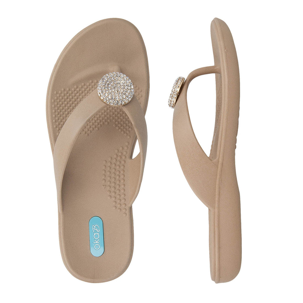 Jewel Flip Flop - S - Oka - B